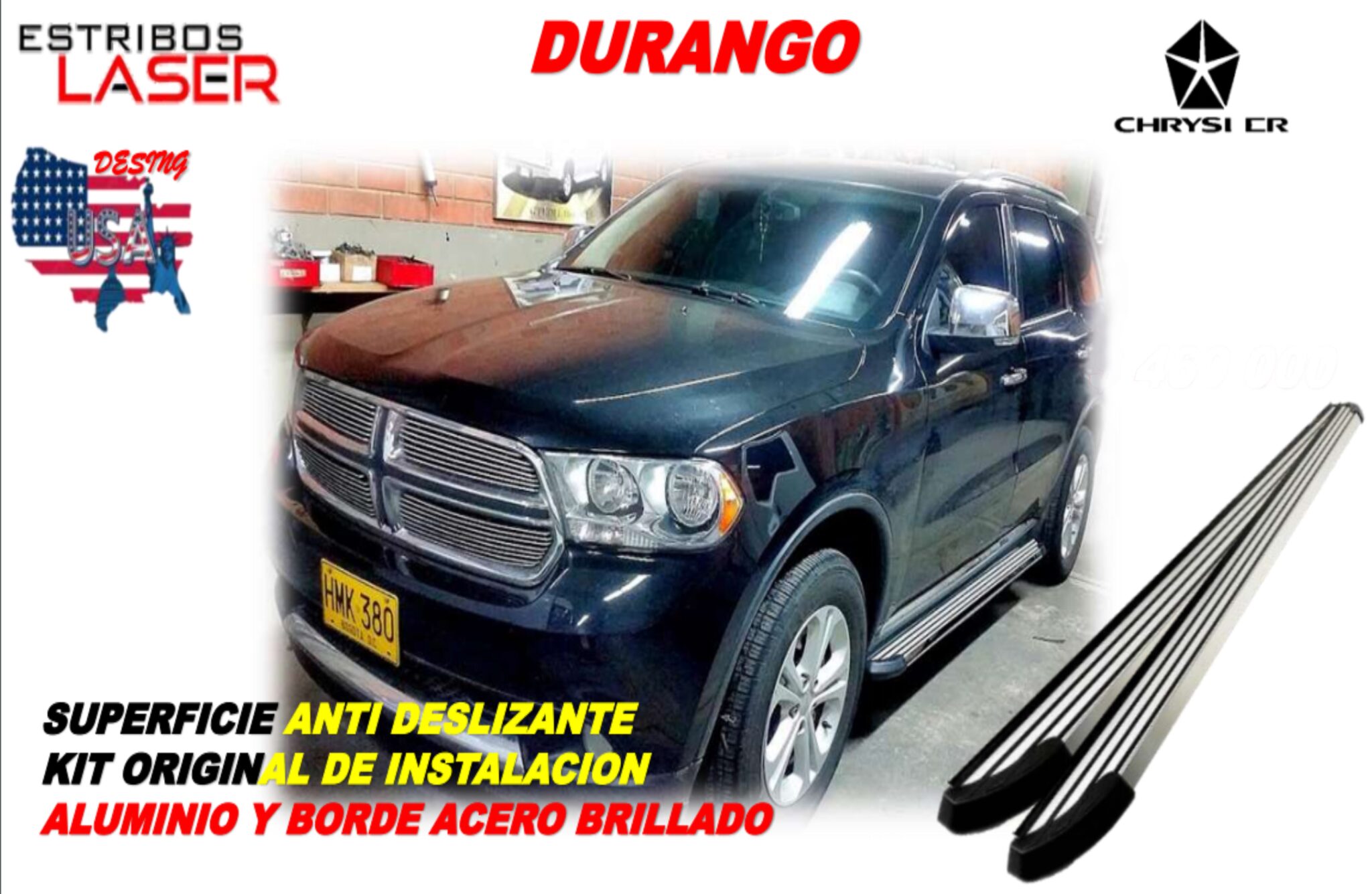 Estribos DODGE DURANGO - Para tu carro
