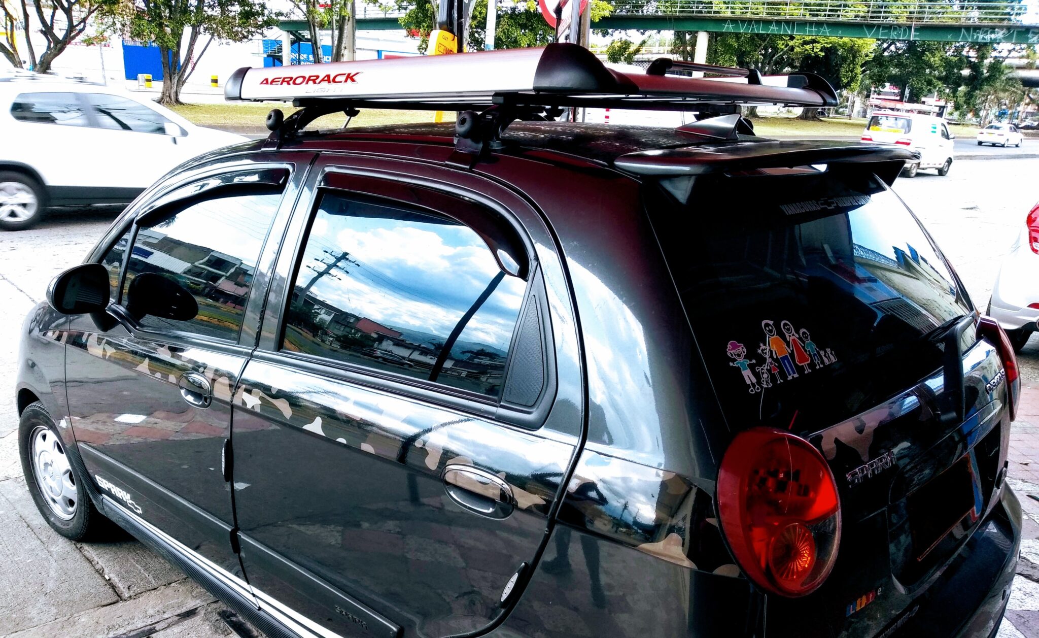 Parrilla de techo en aluminio para Spark Lite - Para tu carro
