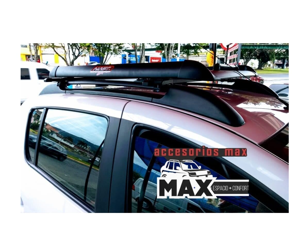 Porta equipaje aluminio negro automóvil universal - Para tu carro