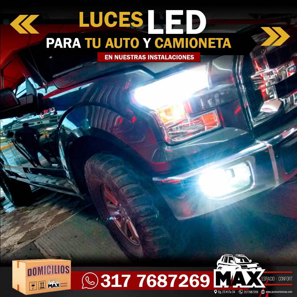 Luces LED para tu auto y camioneta - Para tu carro