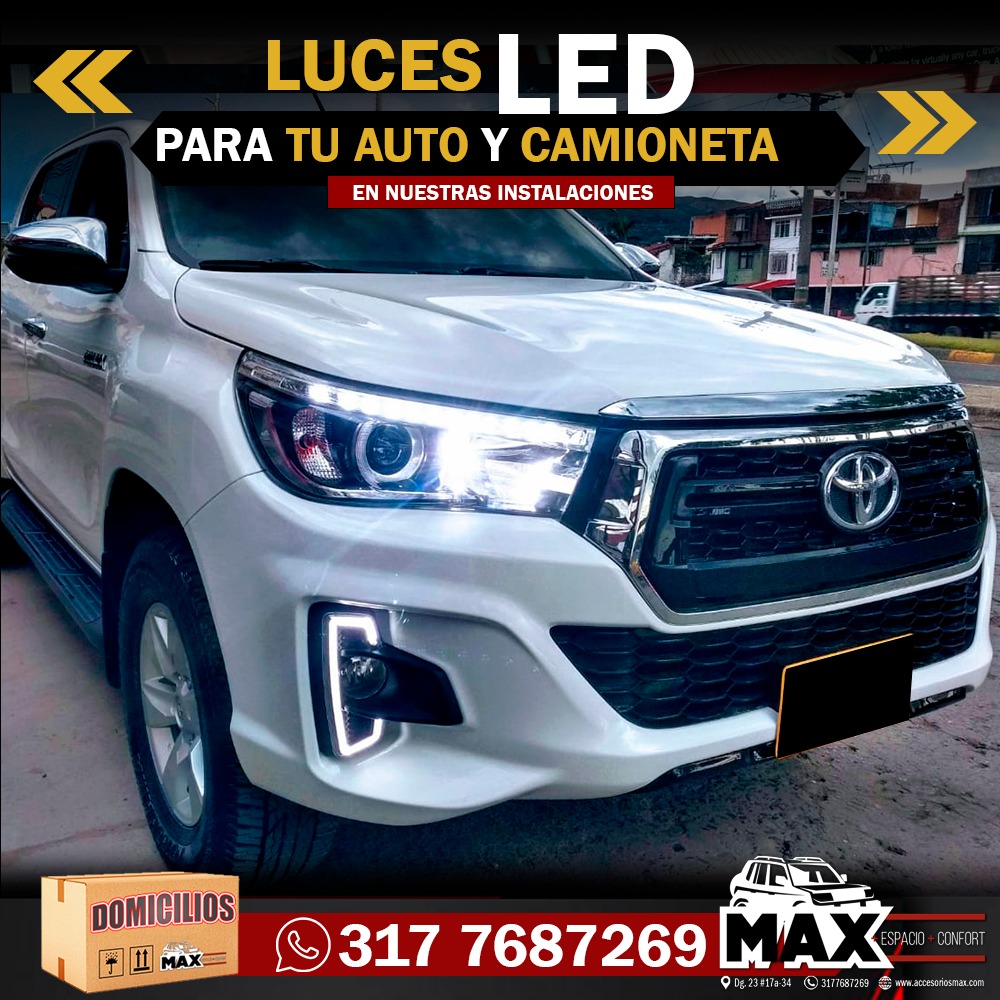 Luces LED para tu auto y camioneta - Para tu carro