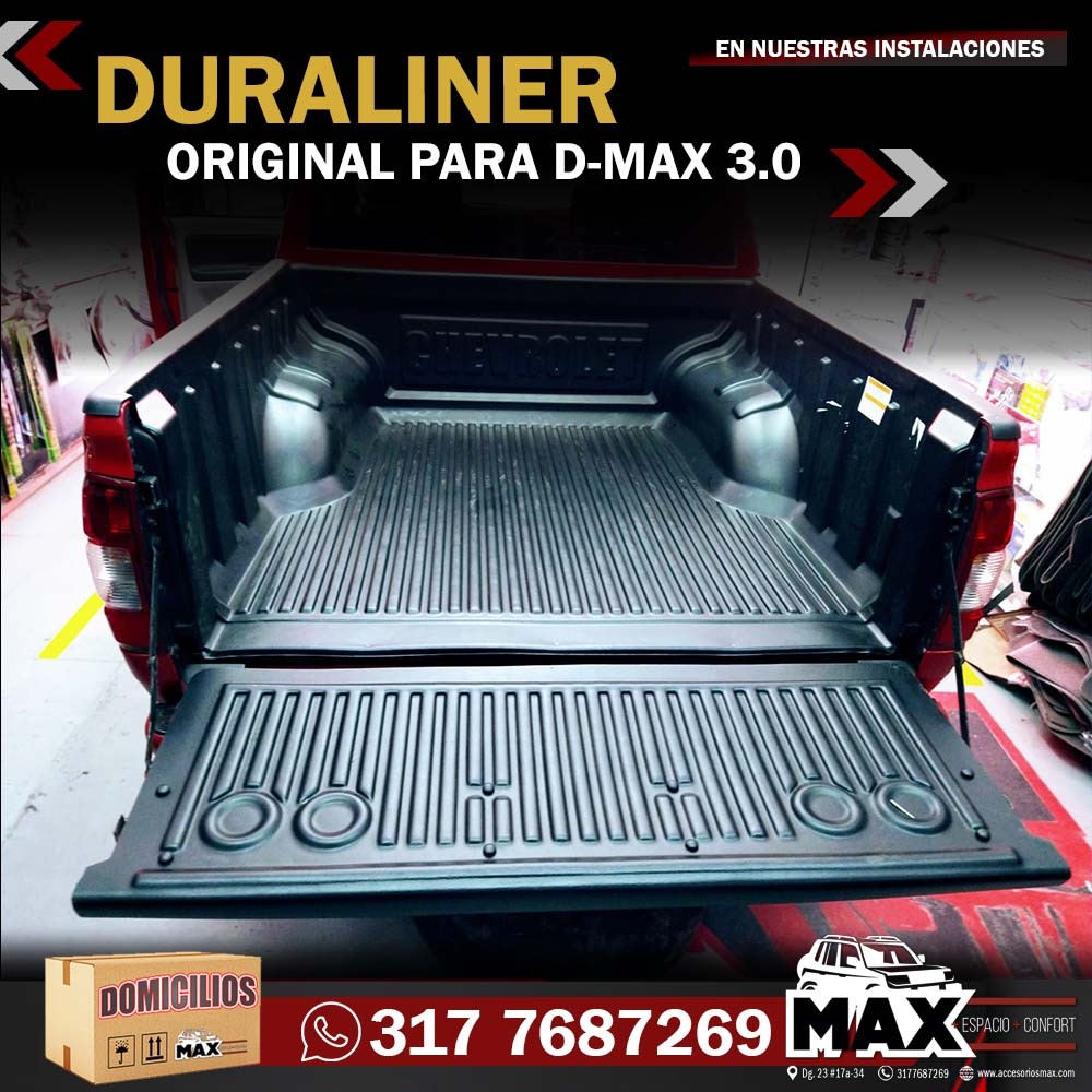 Duraliner original para D-Max 3.0 - Para tu carro