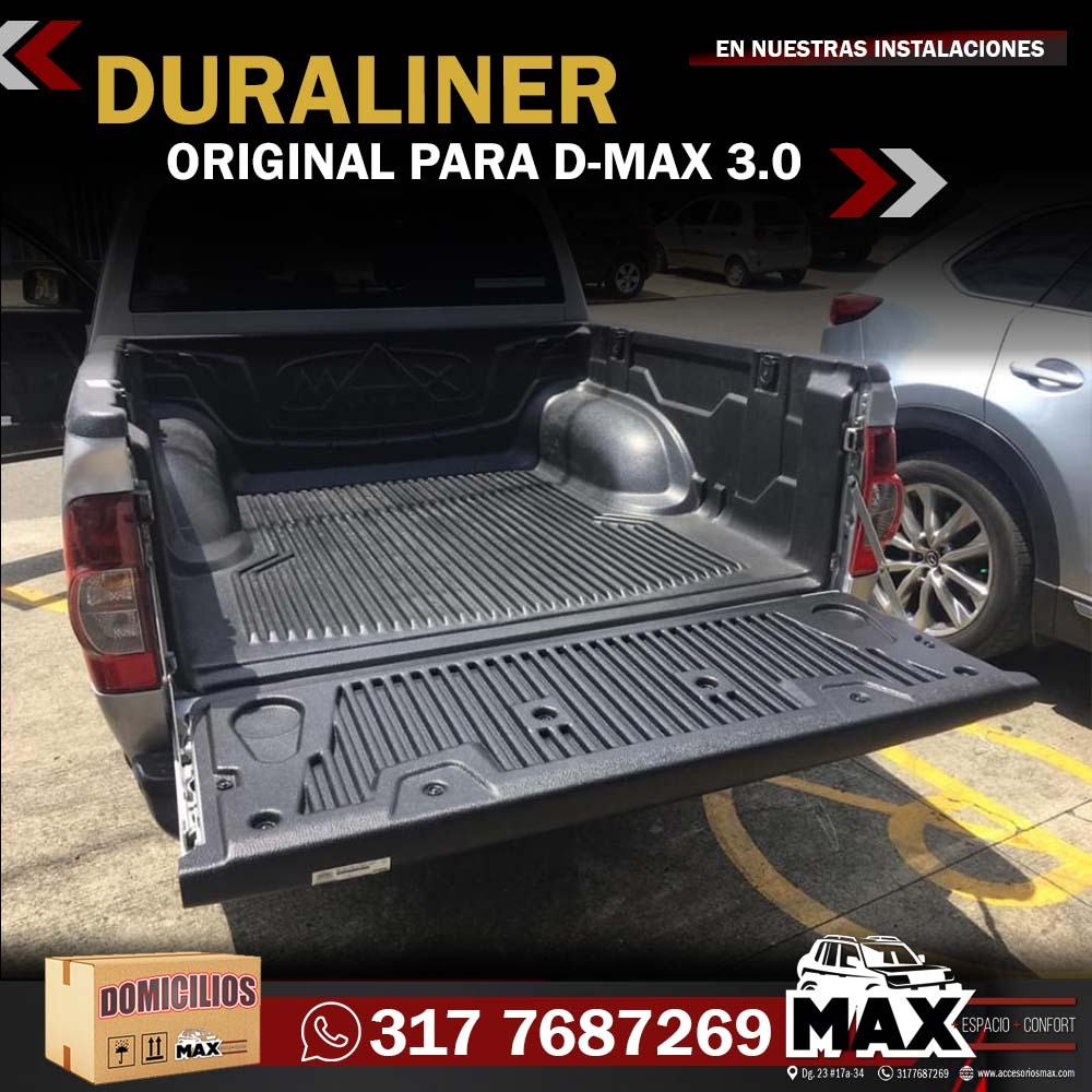 Duraliner original para D-Max 3.0 - Para tu carro
