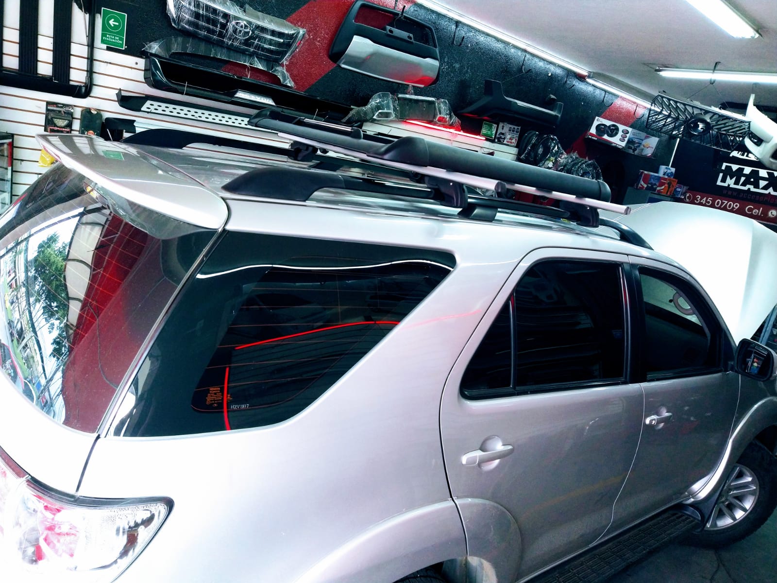 Parrilla de techo para Toyota Fortuner - Para tu carro